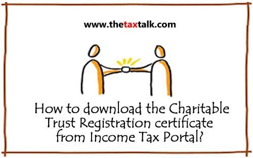 How to download the Charitable Trust Registration certificate from